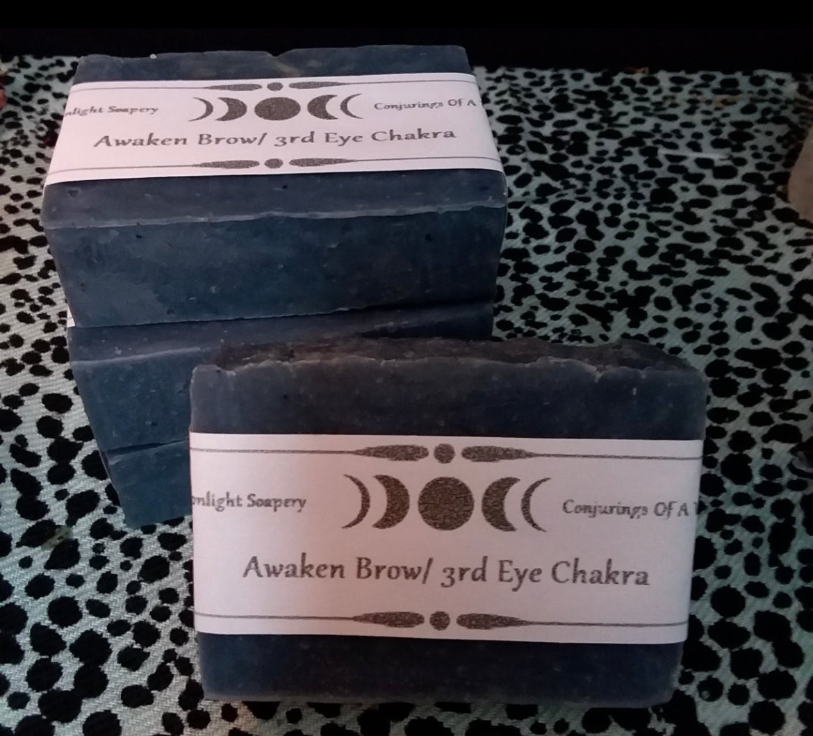 AWAKEN BROW/THIRD EYE CHAKRA SOAP – Conjurings Of A Witch
